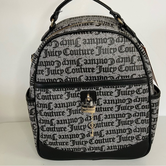 Juicy Couture | Bags | Juicy Couture Medium Backpack Black | Poshmark